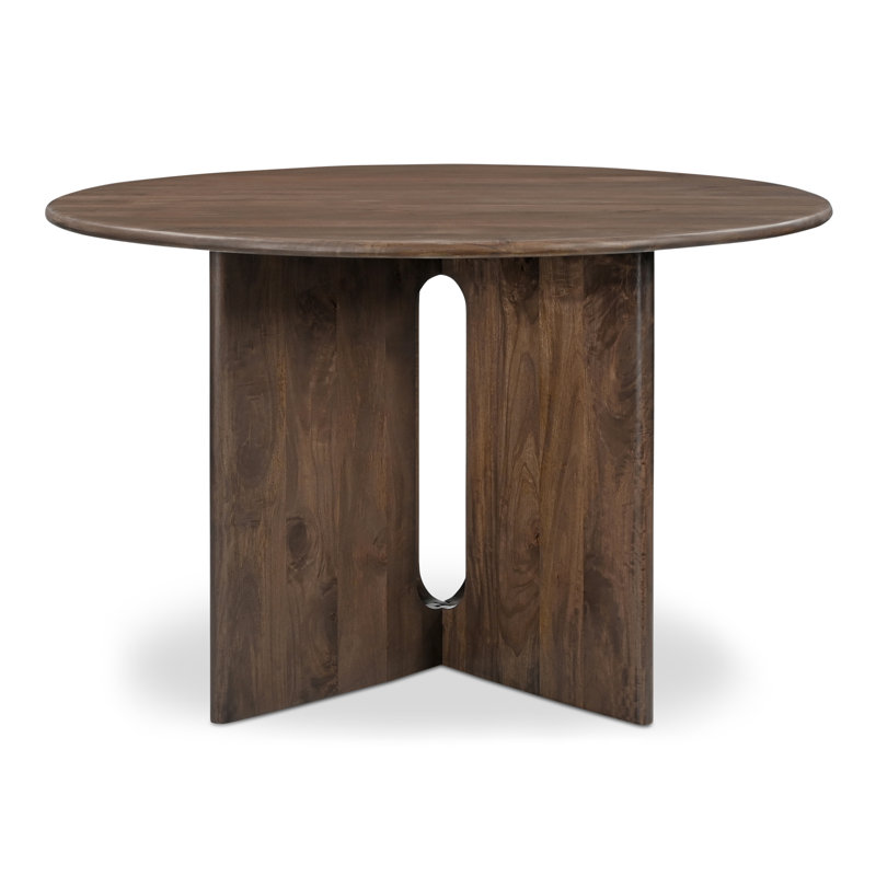 AllModern Ellaine Dining Table Dark Brown | AllModern